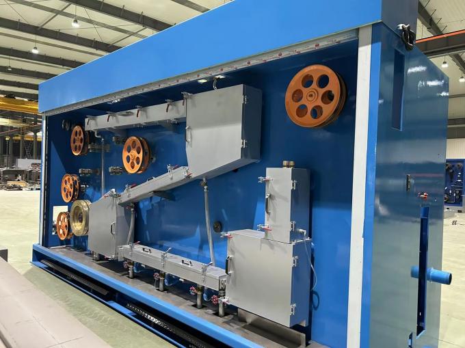 11 Dies Copper Drawing Machine 8mm Inlet With Annealing CE Certified