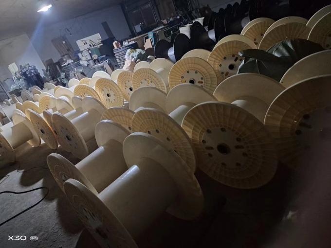 Customized 300mm ABS Plastic Wire Bobbin For Cable Making Machine