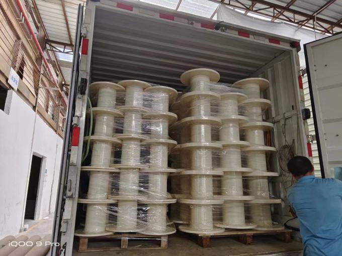 Customized 300mm ABS Plastic Wire Bobbin For Cable Making Machine