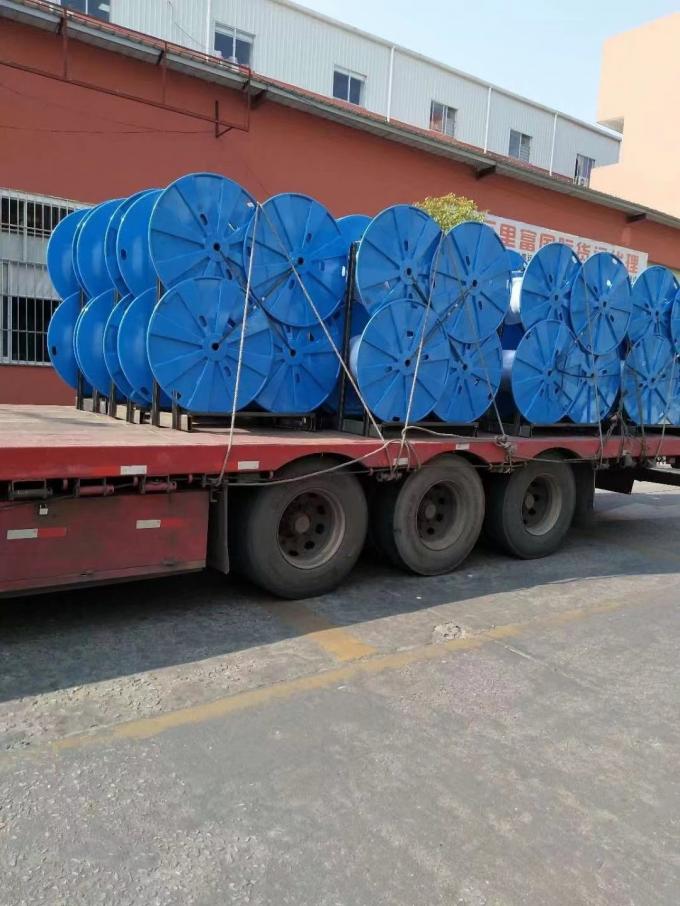 Customized 300mm ABS Plastic Wire Bobbin For Cable Making Machine